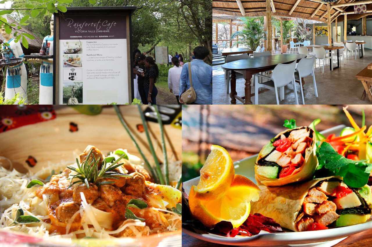 The Rainforest Café | Flame of Africa
